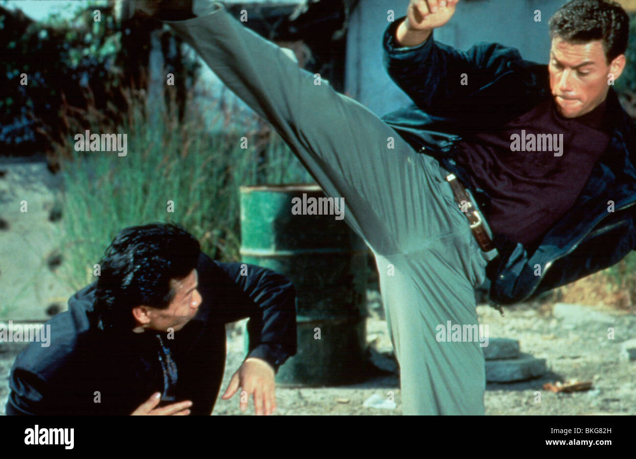 Double Impact Jean Claude Van Damme Banque De Photographies Et Dimages