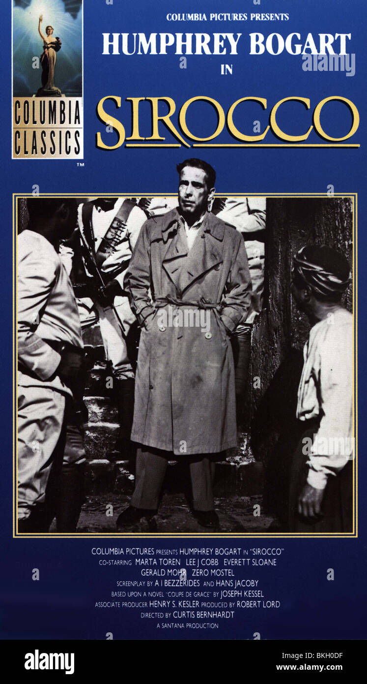 Sirocco movie poster Banque de photographies et d’images à haute résolution - Alamy