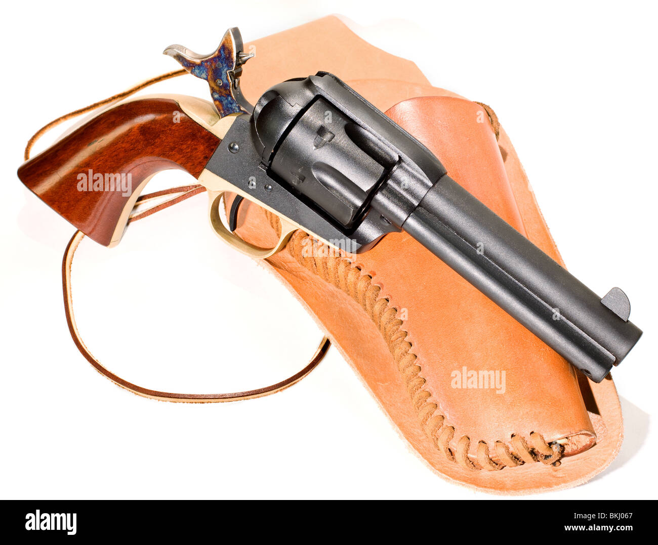 Revolver Colt 45 pistolets de cow-boy Photo Stock - Alamy