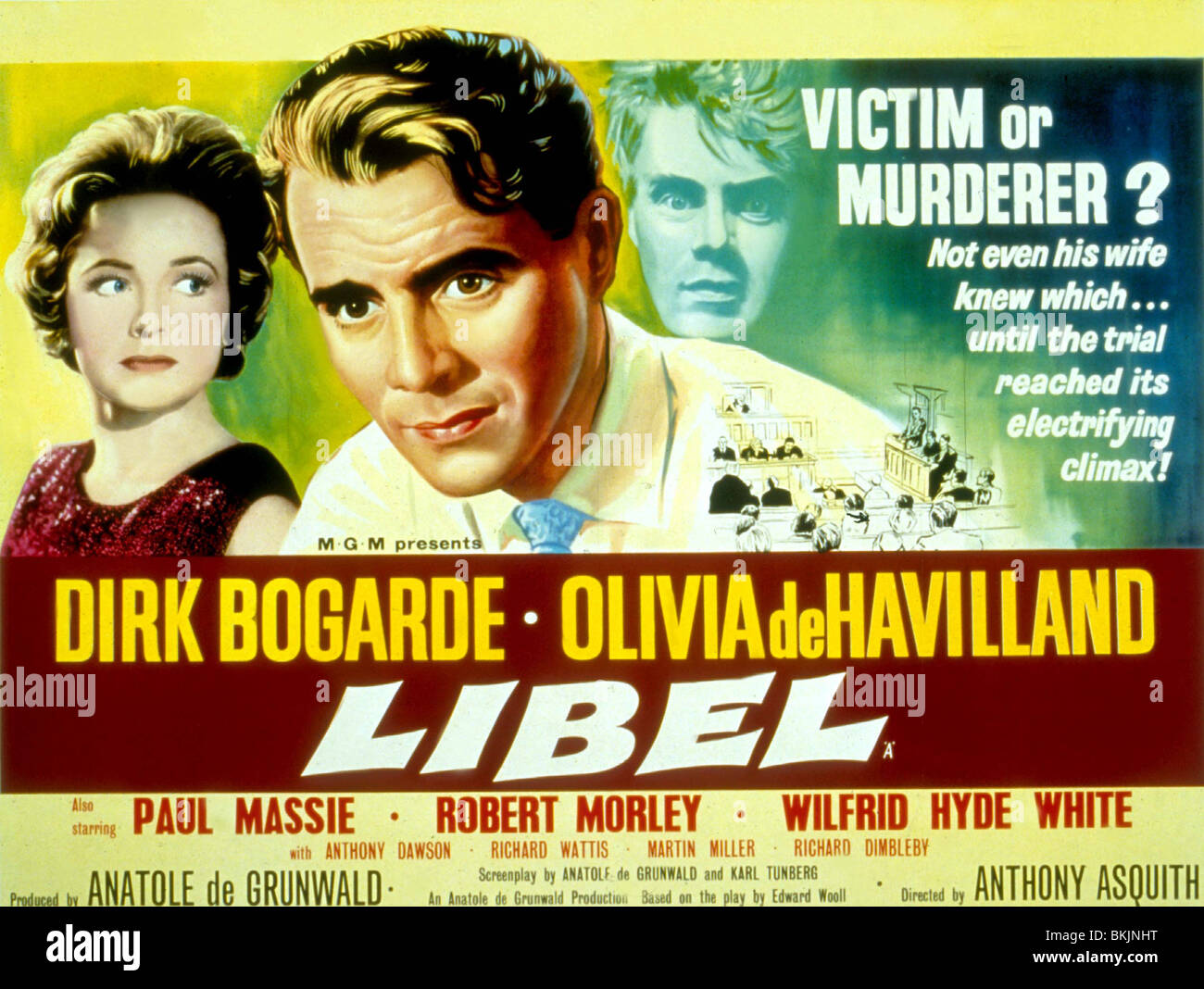 The 1959 movie poster Banque de photographies et d’images à haute ...