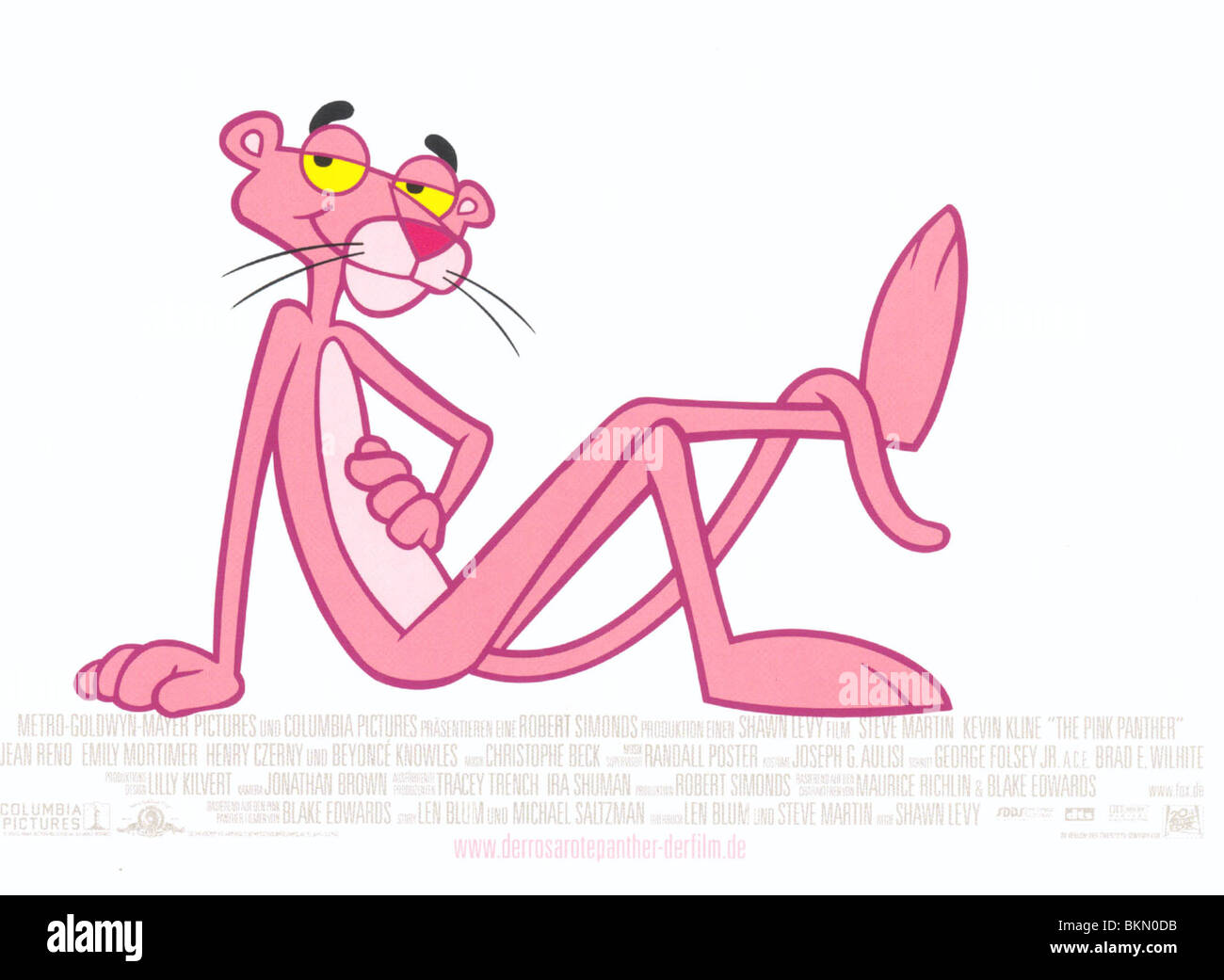 Panthere Rose Affiche Banque d'image et photos - Alamy