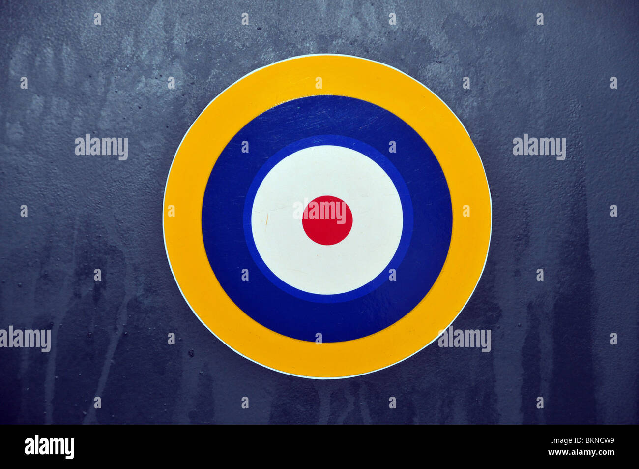 La cocarde de la RAF britannique sur le corps d'un avion de chasse 2 ...