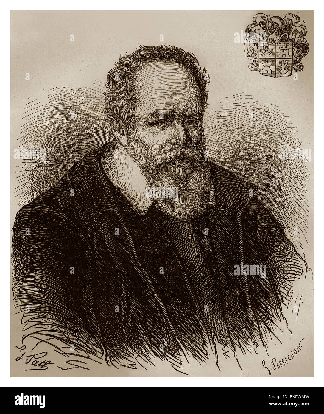 écrivain de la renaissance française Banque d'images détourées - Alamy