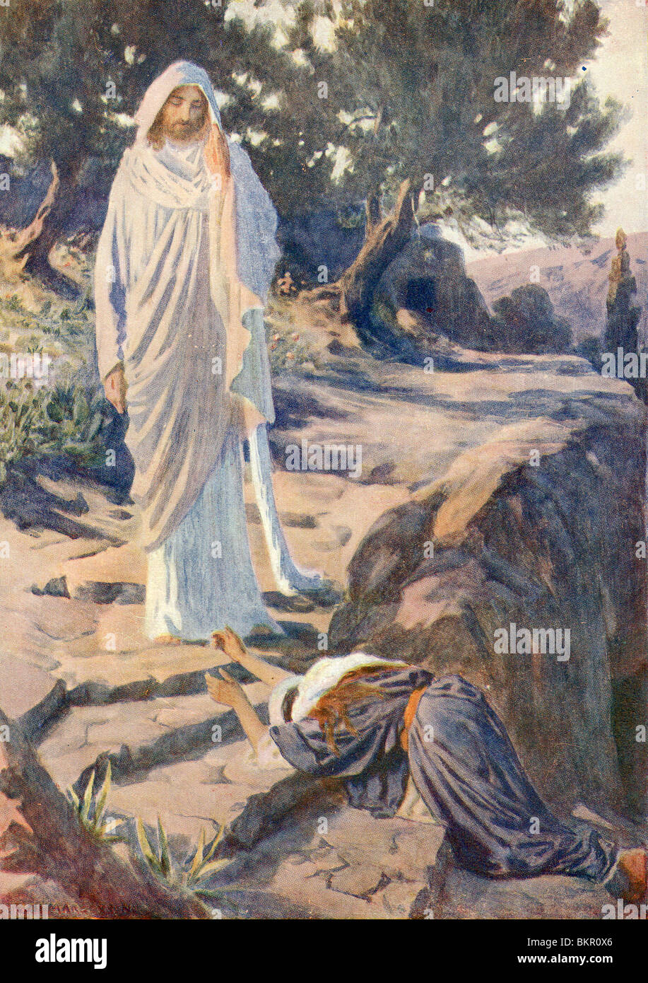 Apparition of jesus christ Banque de photographies et d’images à haute ...