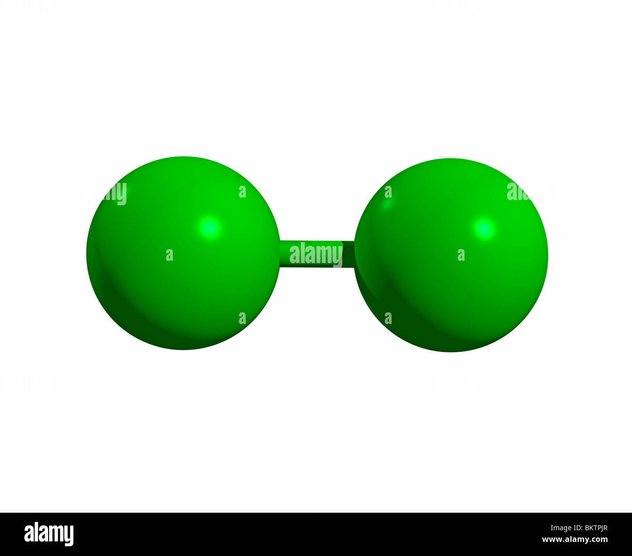 Cl2 molecule chemical structure Banque de photographies et d’images à ...