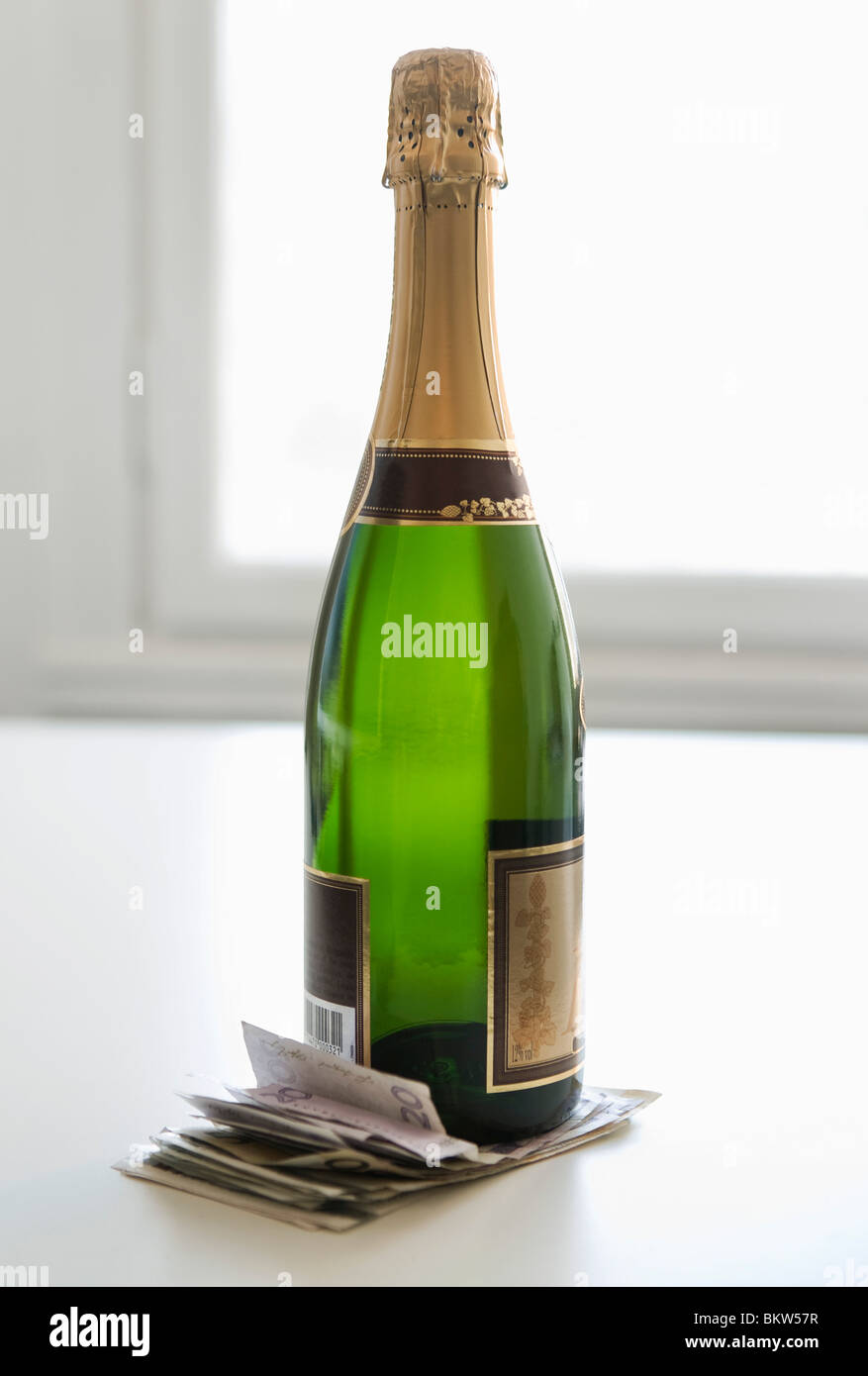 Flacon de champagne Banque de photographies et d’images à haute ...