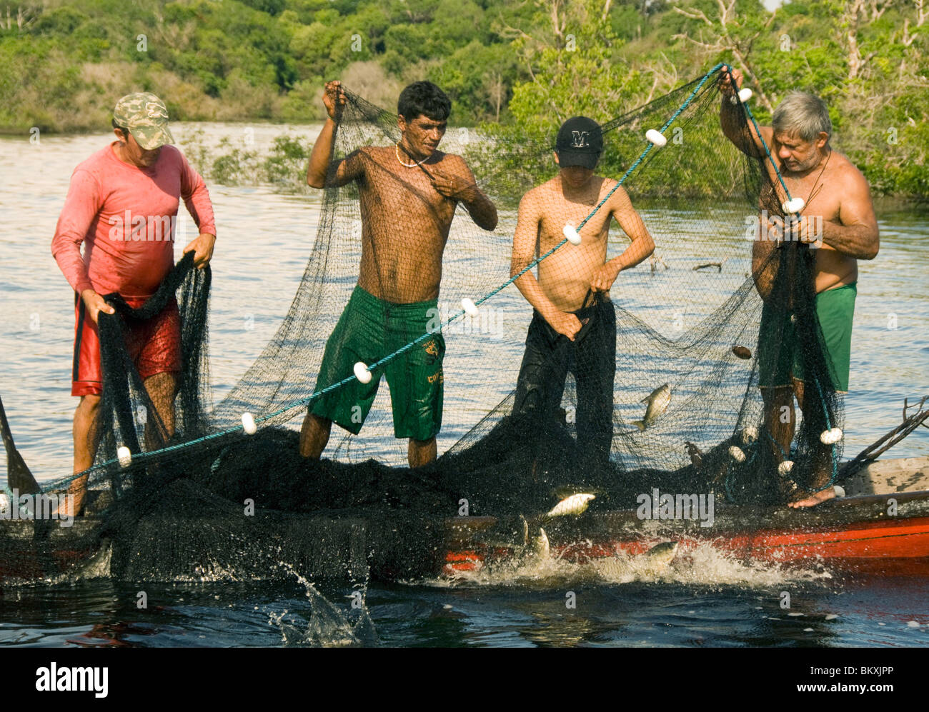 Brazilian fishermen Banque de photographies et d’images à haute ...