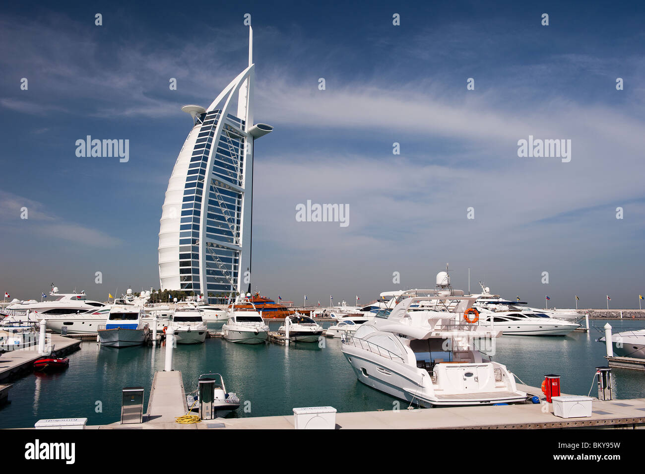 Burj al arab sept étoiles hôtel Banque de photographies et d’images à ...
