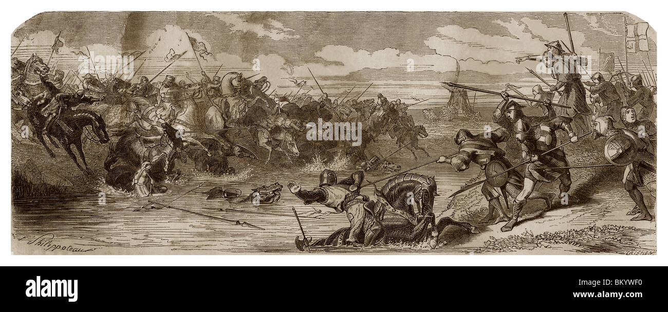 Bataille médiévale Banque de photographies et d’images à haute ...