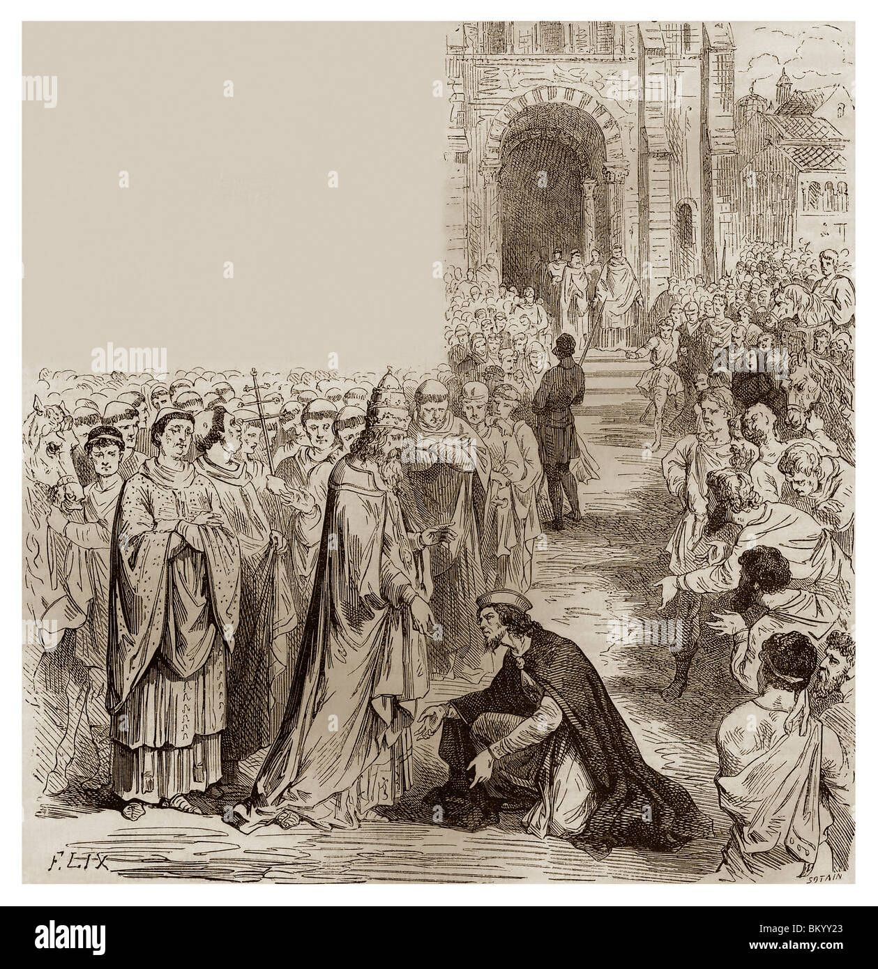 Couronne de pape Banque de photographies et d’images à haute résolution ...