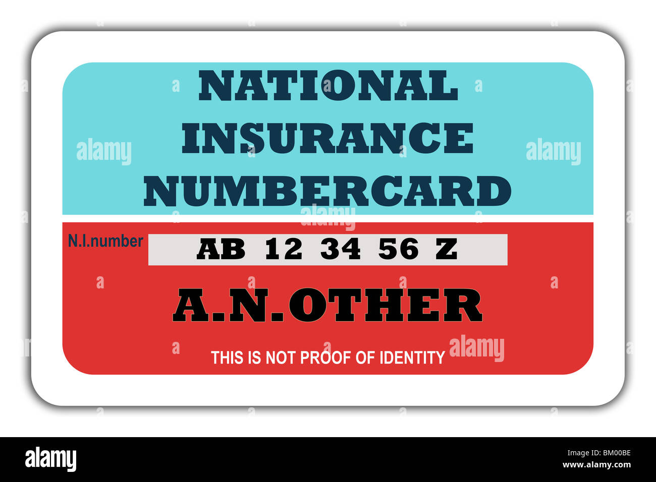 National insurance card Banque de photographies et d’images à haute ...