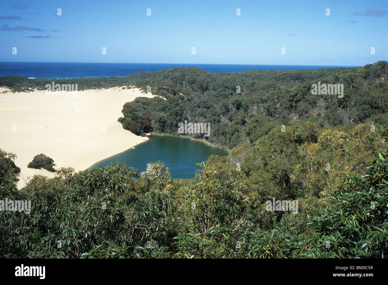 Fraser island queensland lake wabby Banque de photographies et d’images ...