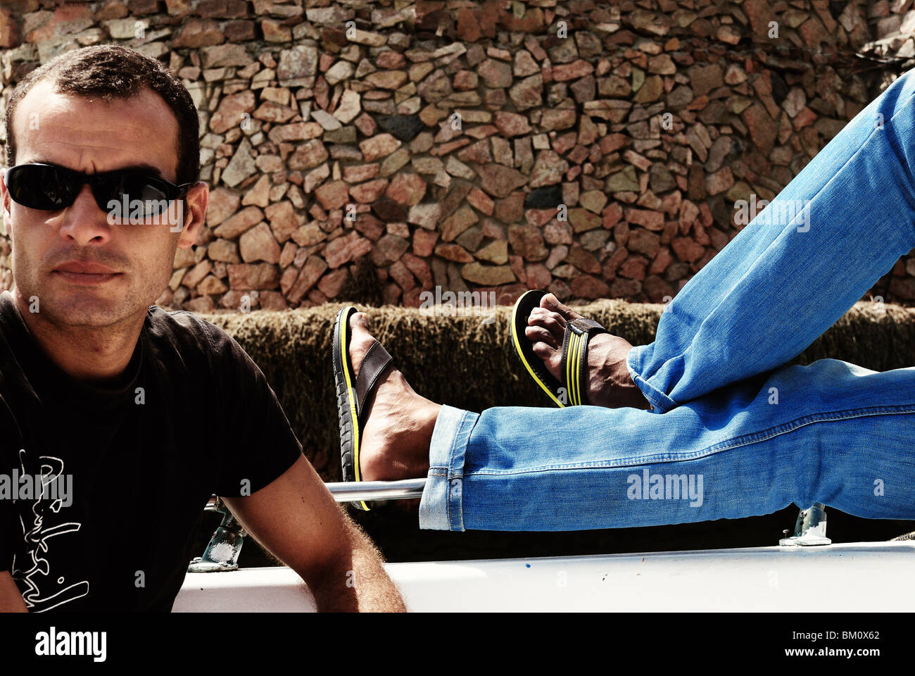 Arab men feet Banque de photographies et d’images à haute résolution ...