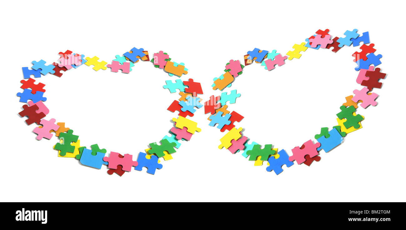 En forme de puzzle Banque de photographies et d’images à haute ...