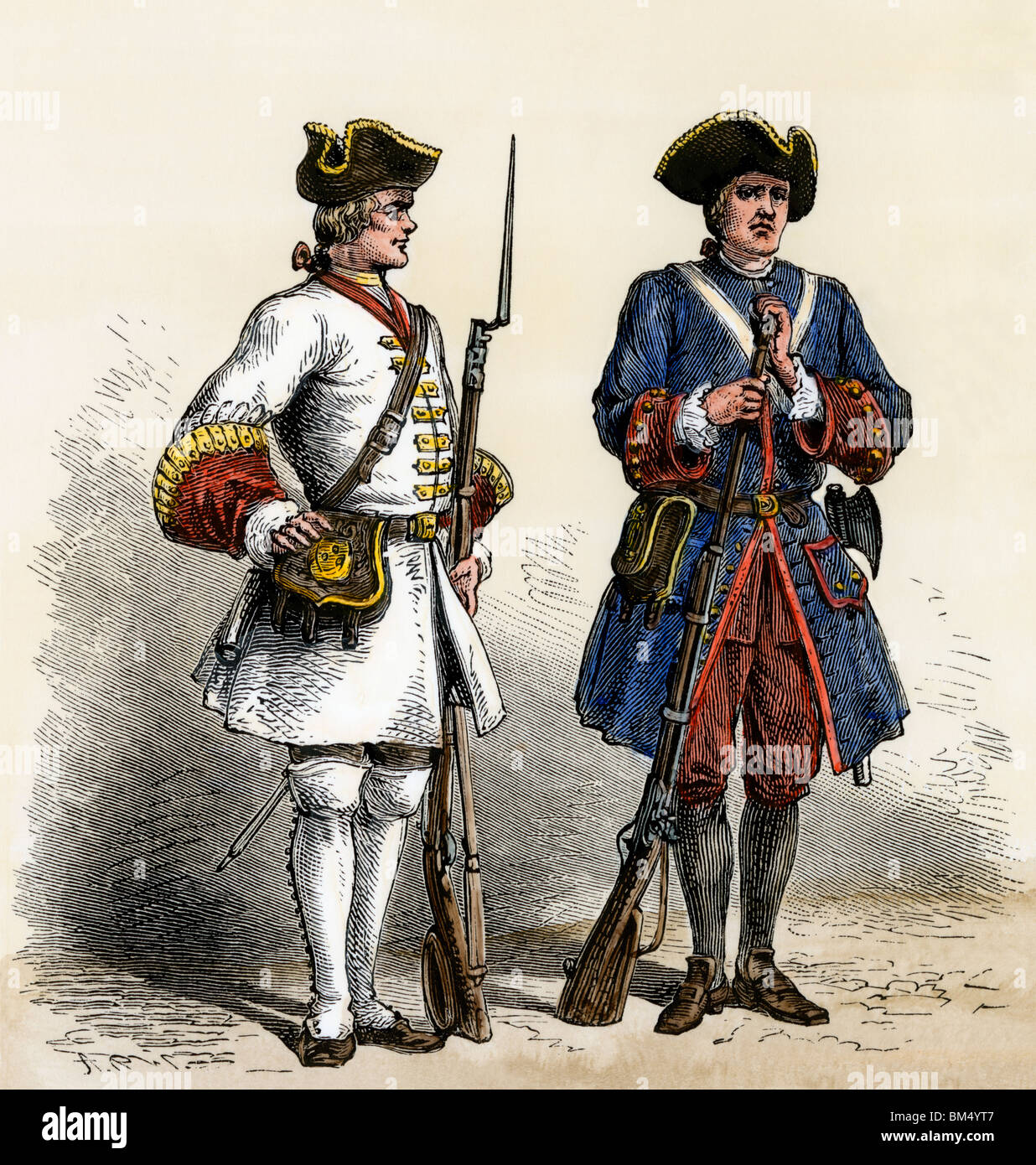 1700s french army Banque de photographies et d’images à haute ...