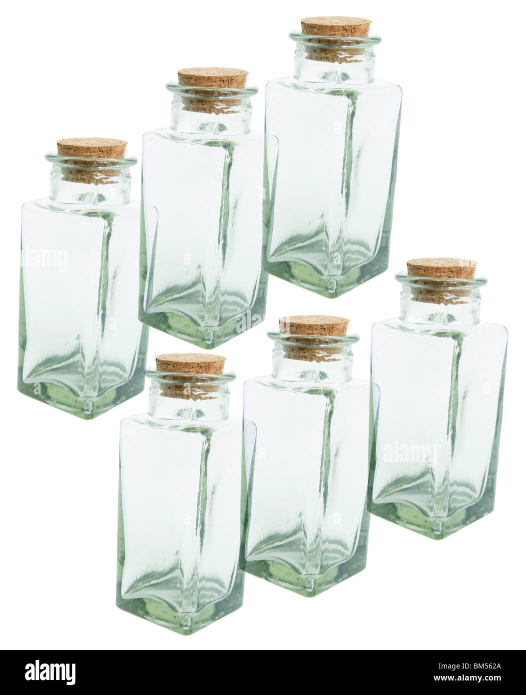 Bouteilles en verre bouteilles en verre Banque d'images détourées - Alamy