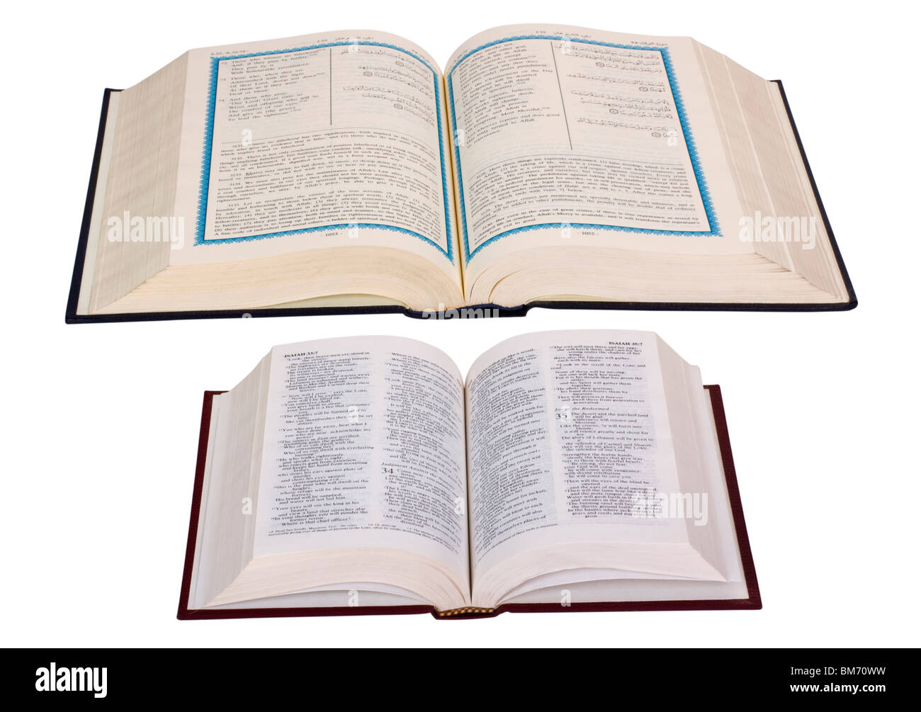 Quran bible books Banque de photographies et d’images à haute ...