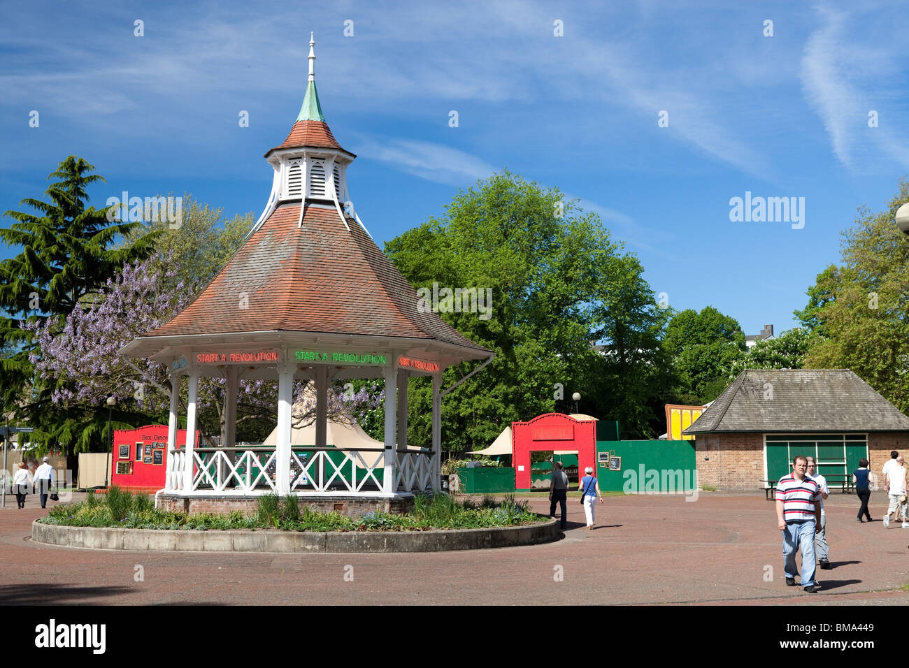 Chapelfield jardin Banque de photographies et d’images à haute ...