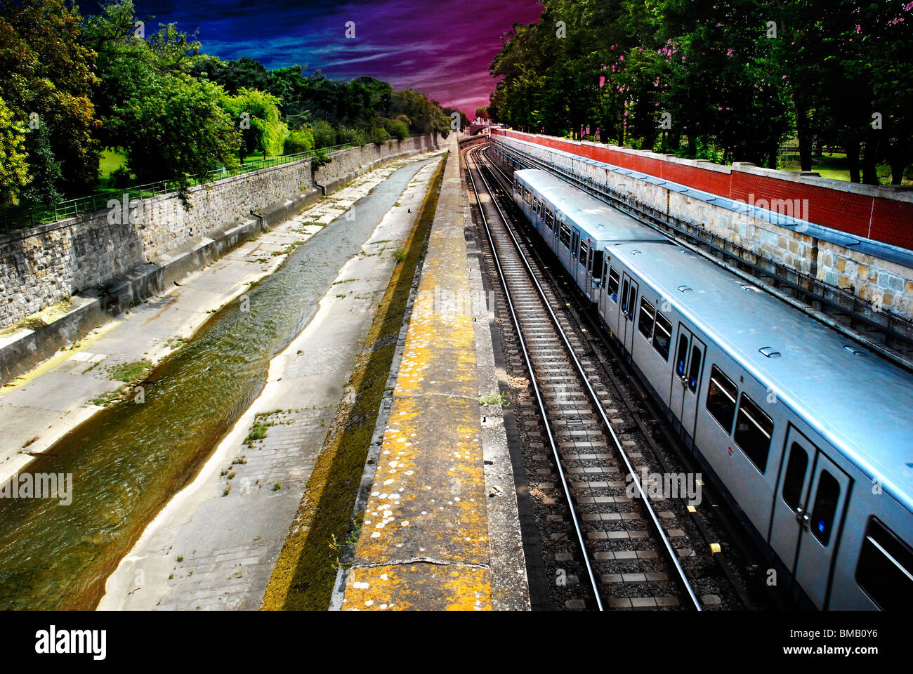 Gare de vienne u bahn Banque de photographies et d’images à haute ...
