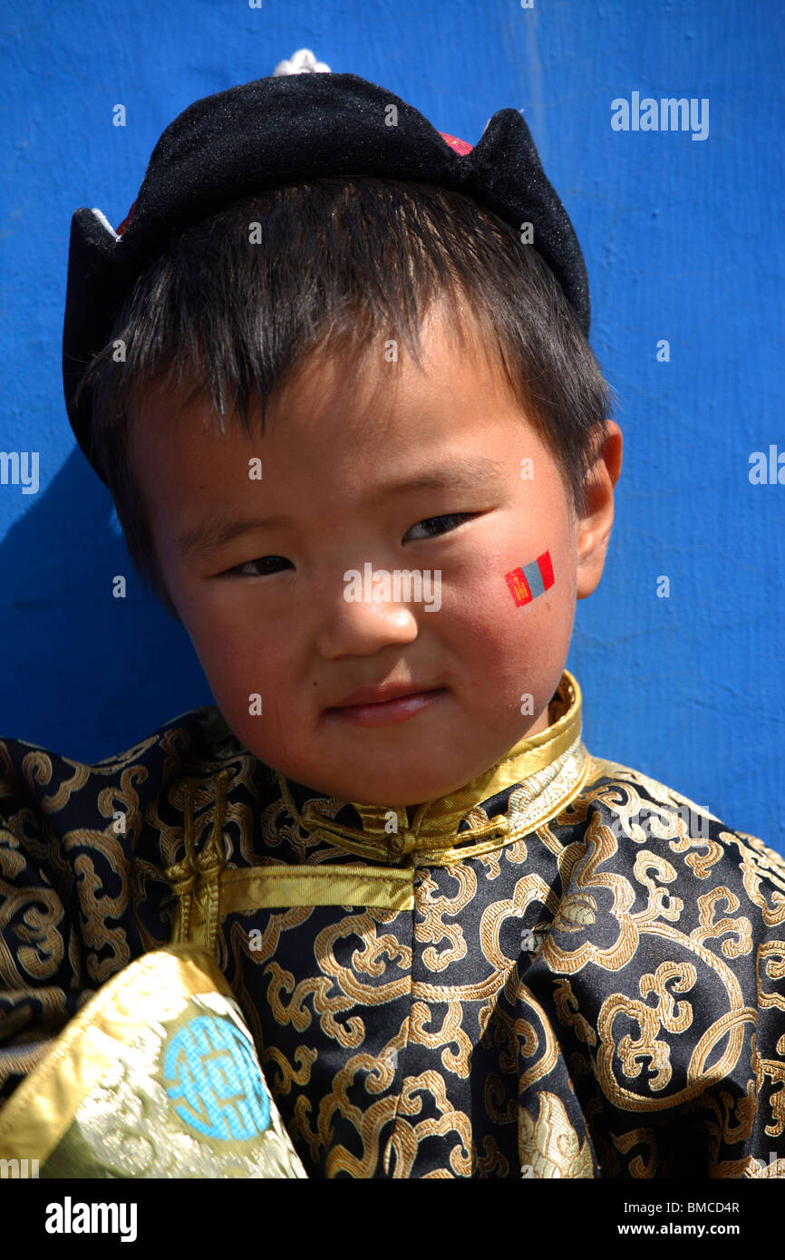 Mongolia mongols face Banque de photographies et d’images à haute ...