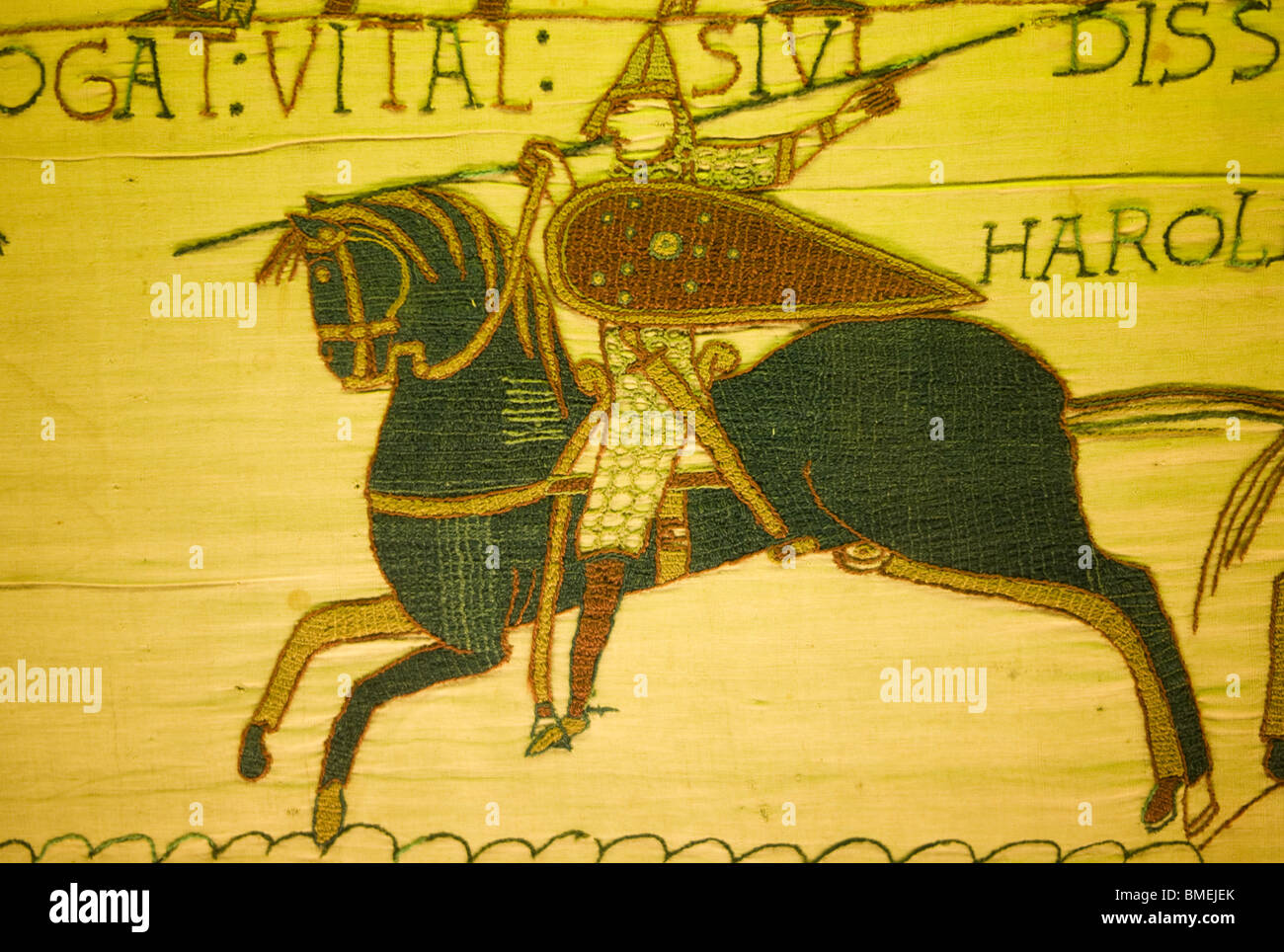 William the conqueror bayeux tapestry Banque de photographies et d ...