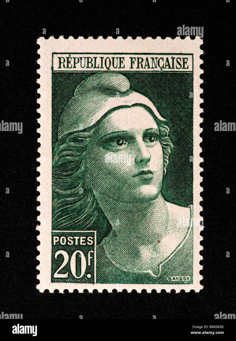 France stamp marianne Banque de photographies et d’images à haute ...