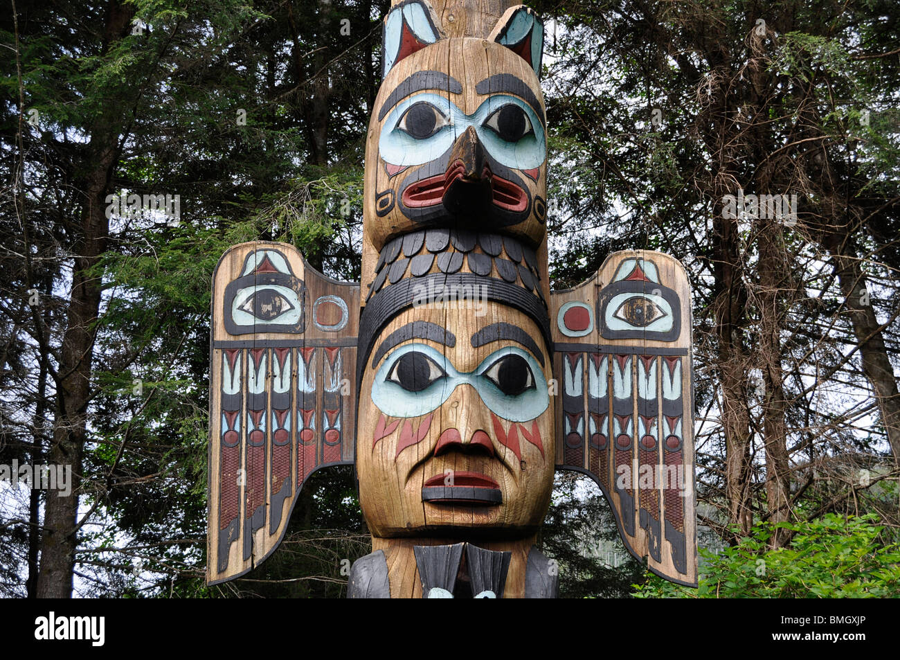 El totem Banque de photographies et d’images à haute résolution - Alamy