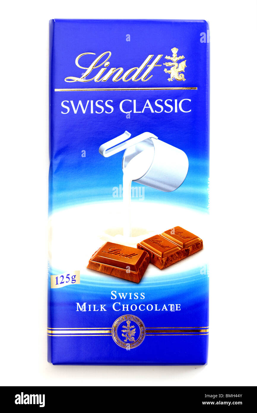 Lindt swiss classic milk chocolate Banque de photographies et d’images ...