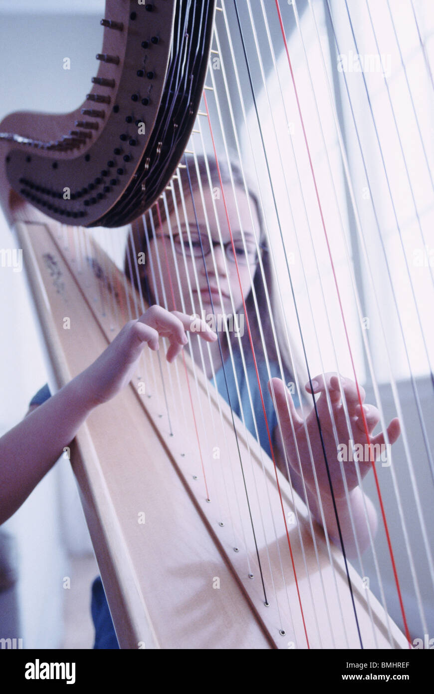 Instrument de harpe Banque de photographies et d’images à haute ...
