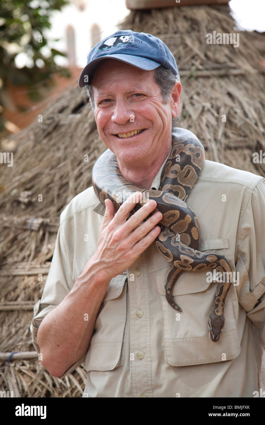 L'Afrique, Afrique de l'Ouest, Bénin, Ouidah, Temple de l'Pythons Photo ...