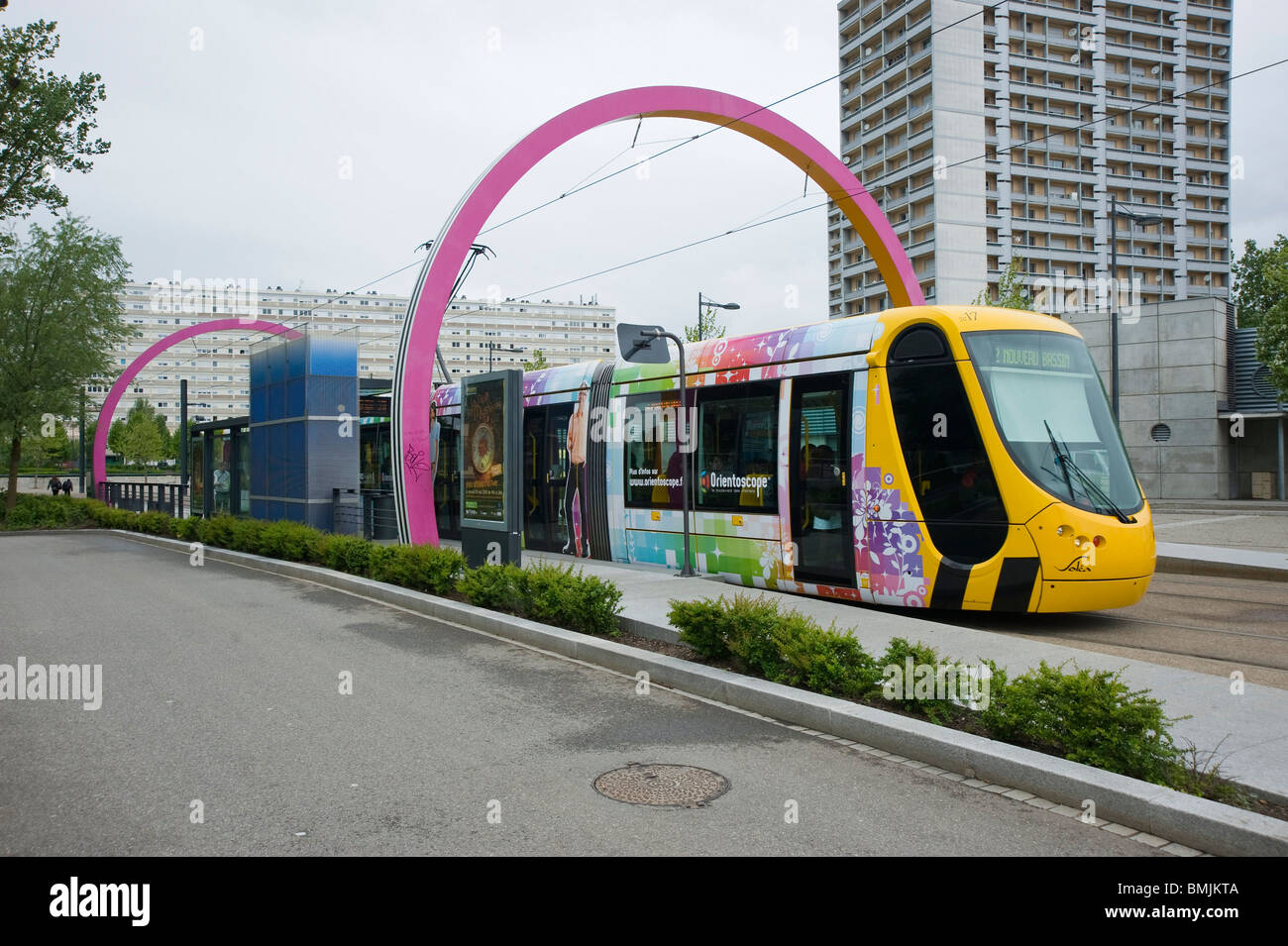Mulhouse tramway Banque de photographies et d’images à haute résolution - Alamy
