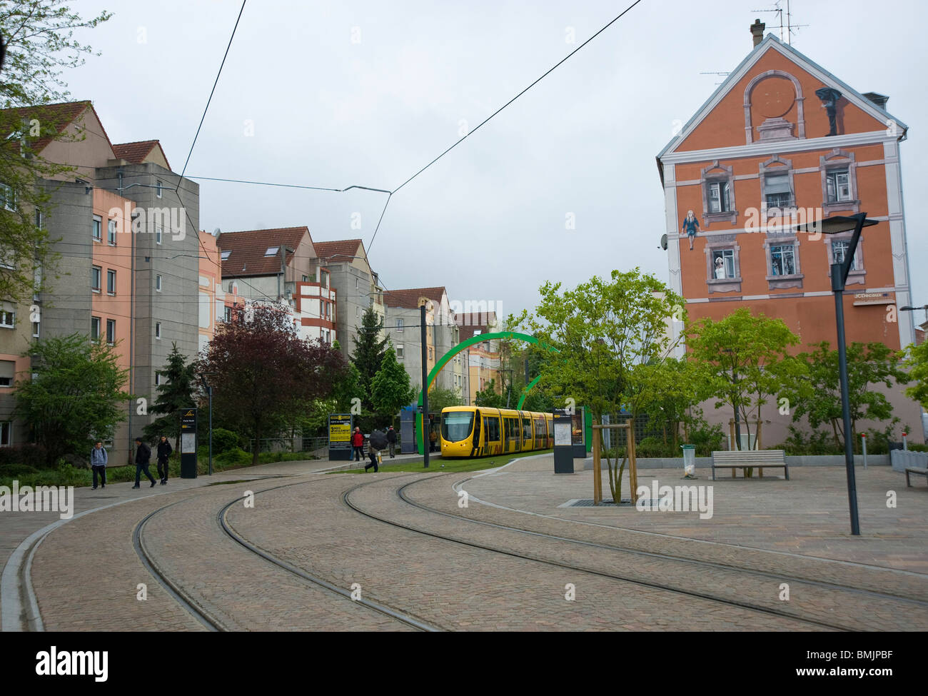 Mulhouse tramway Banque de photographies et d’images à haute résolution - Alamy