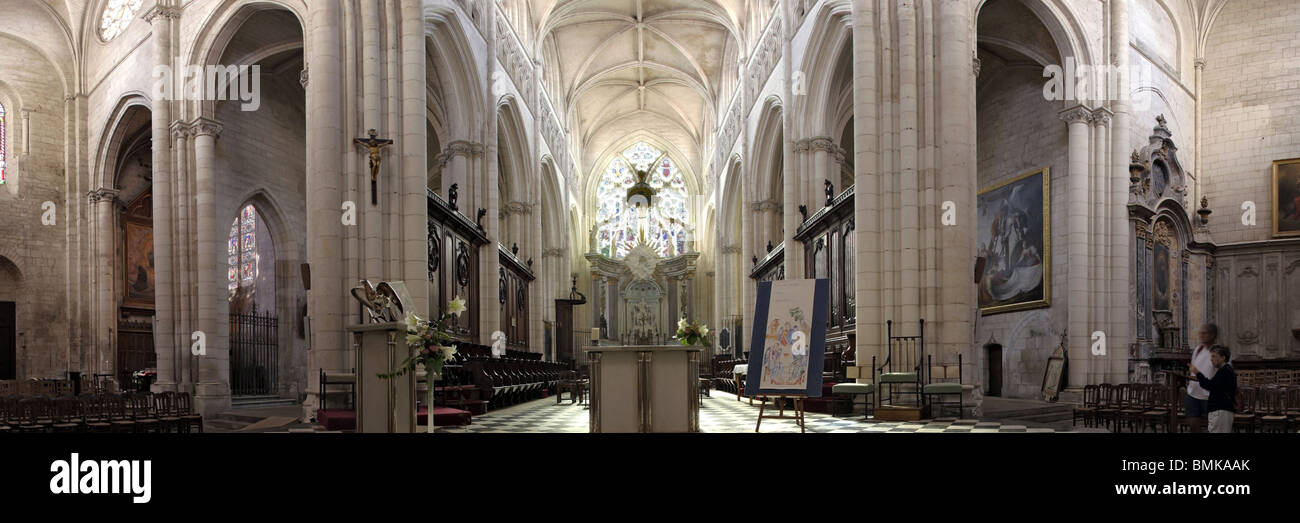 Lucon Cathedral Banque d'image et photos - Alamy