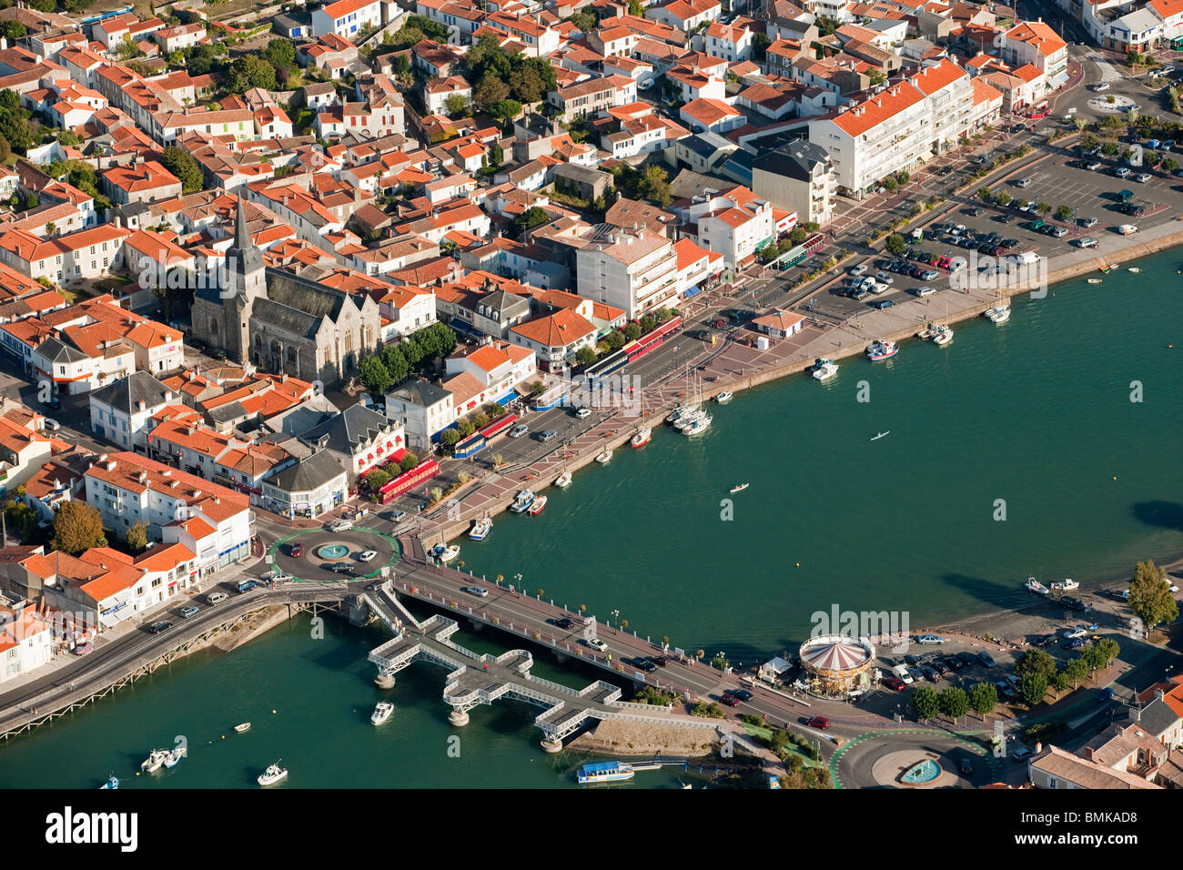 Port de Saint Gilles Croix de Vie Photo Stock - Alamy