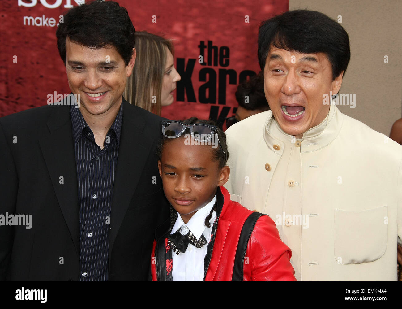 RALPH MACCHIO JACKIE CHAN JADEN SMITH LE FILM Karaté Kid PREMIERE LOS ... RALPH MACCHIO JACKIE CHAN JADEN SMITH LE FILM Karaté Kid PREMIERE LOS ...