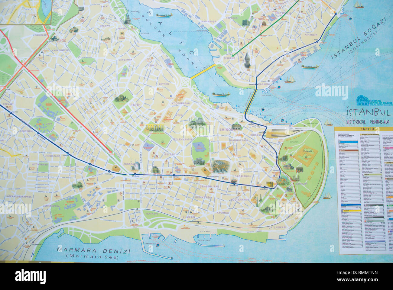 Map istanbul Banque de photographies et d’images à haute résolution - Alamy