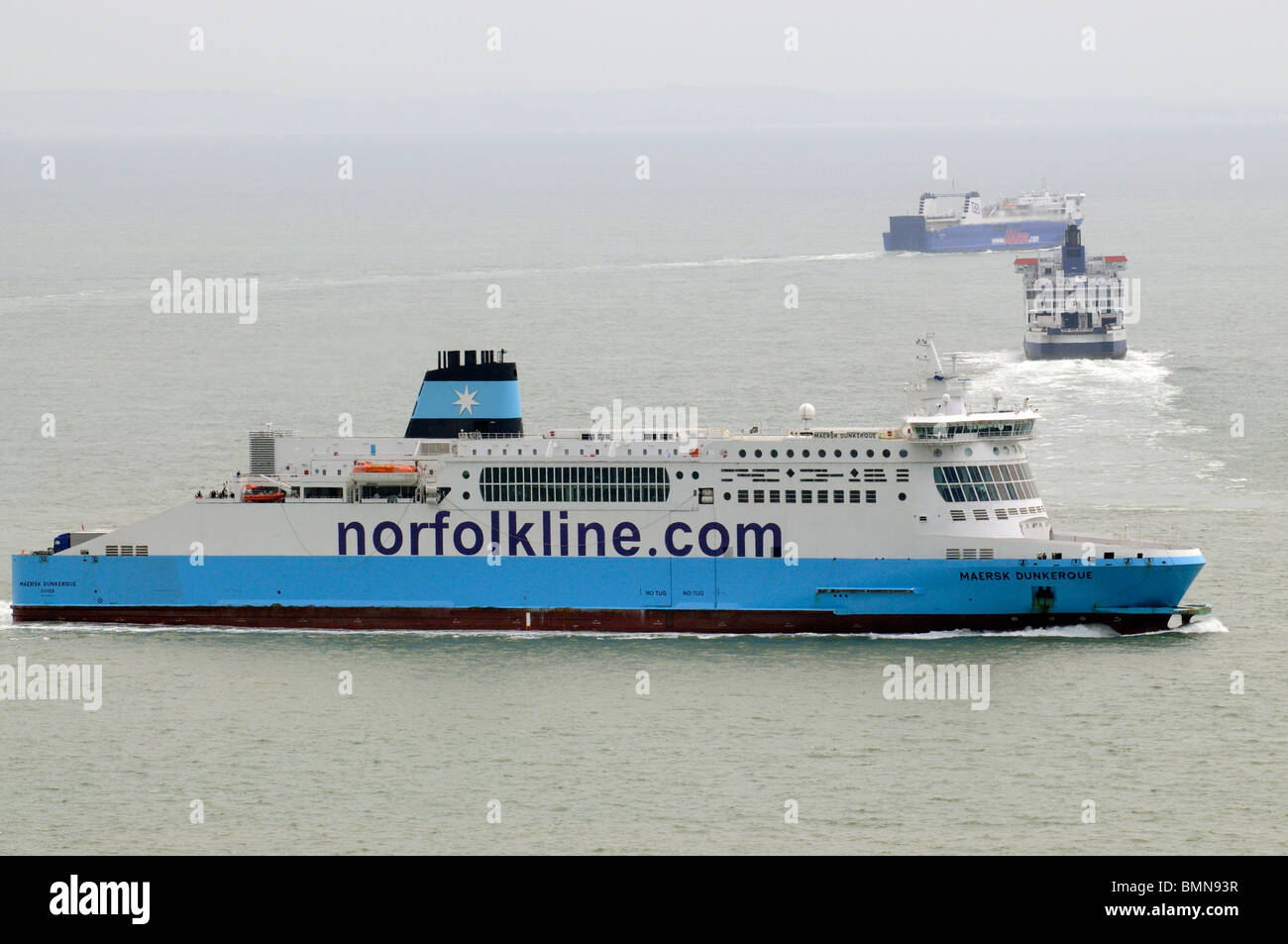 Voyage dans la Manche Norfolkline ferry transmanche Dunkerque Maersk ...