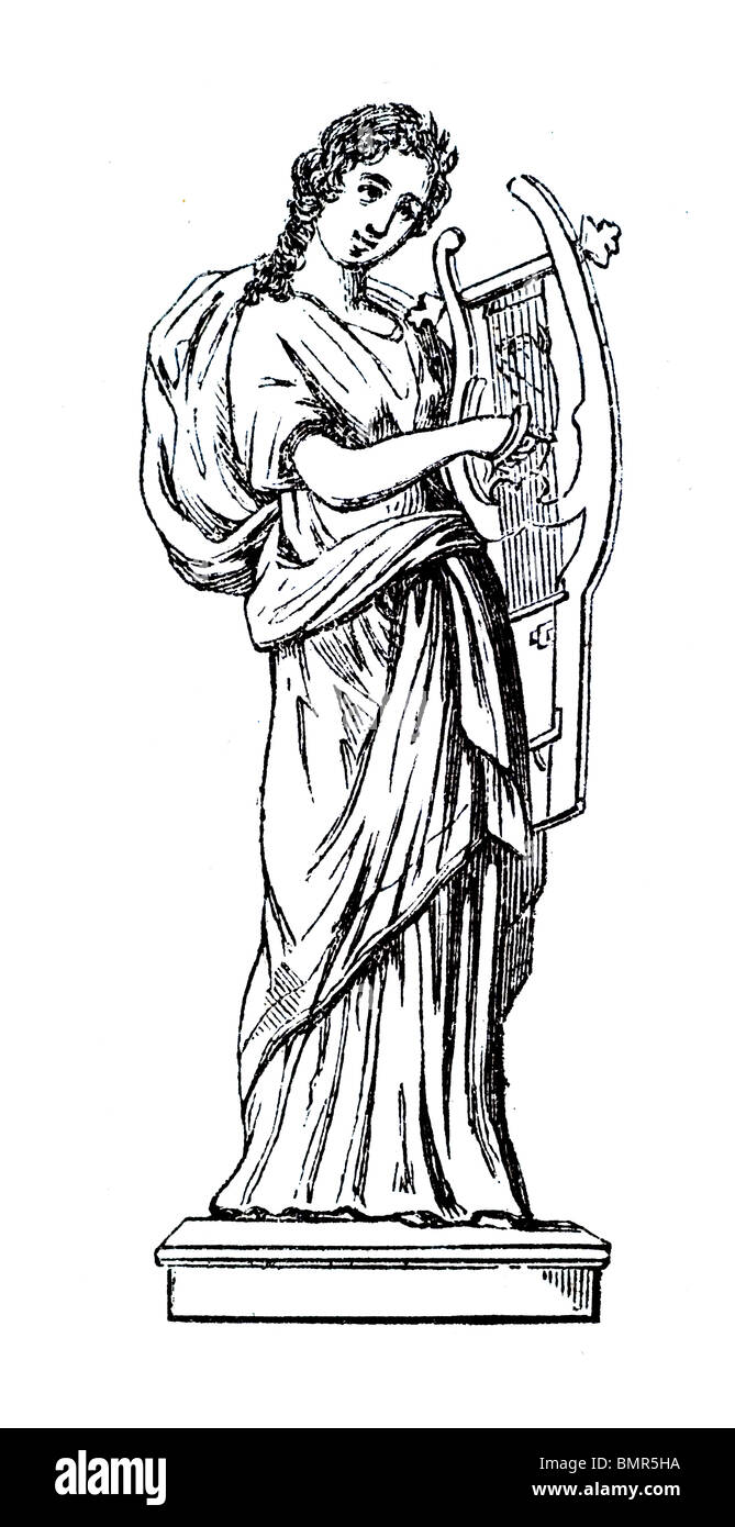 Erato Muse Banque d'image et photos - Alamy