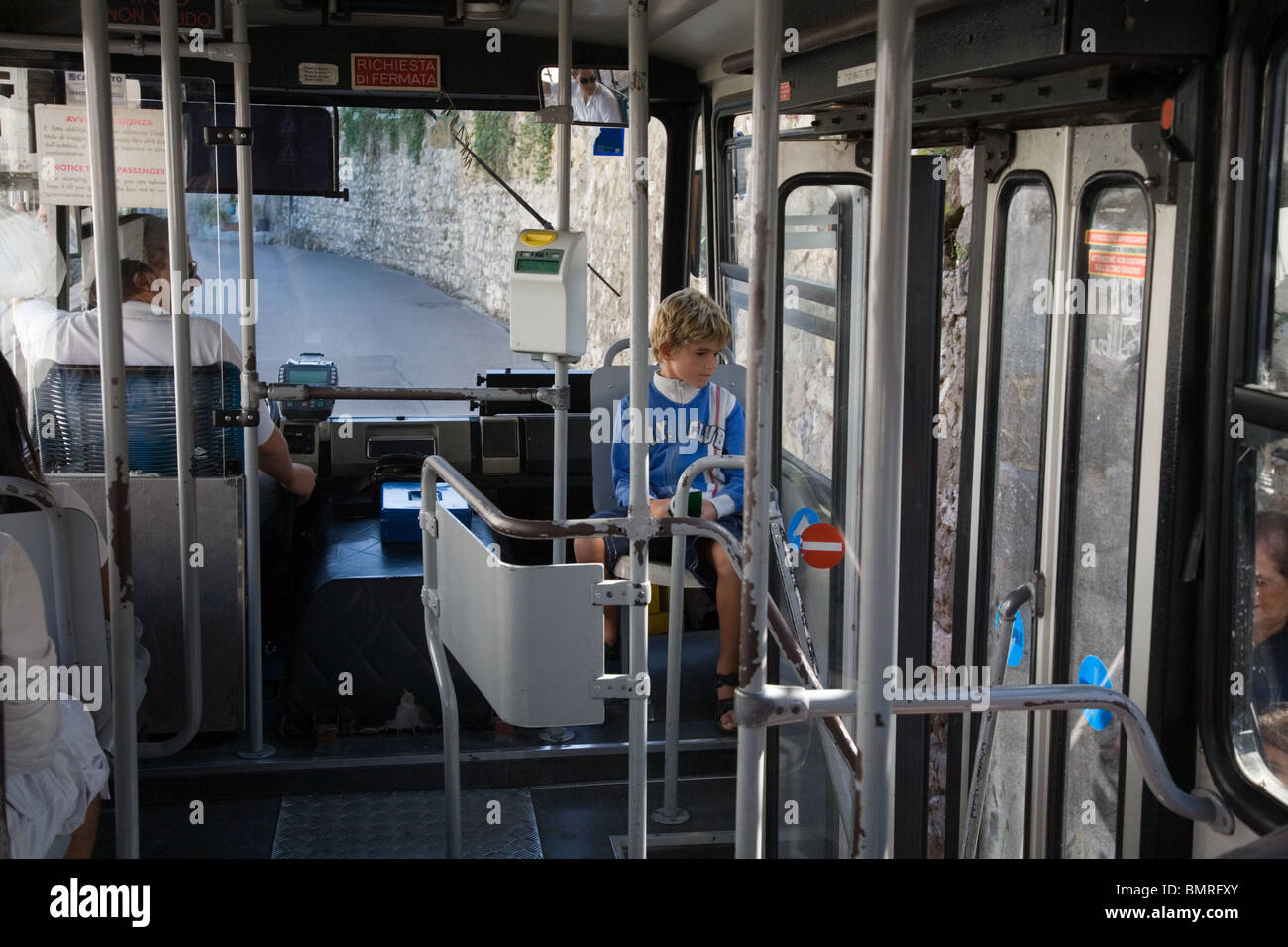 Service de bus capri en italie Banque de photographies et d’images à ...