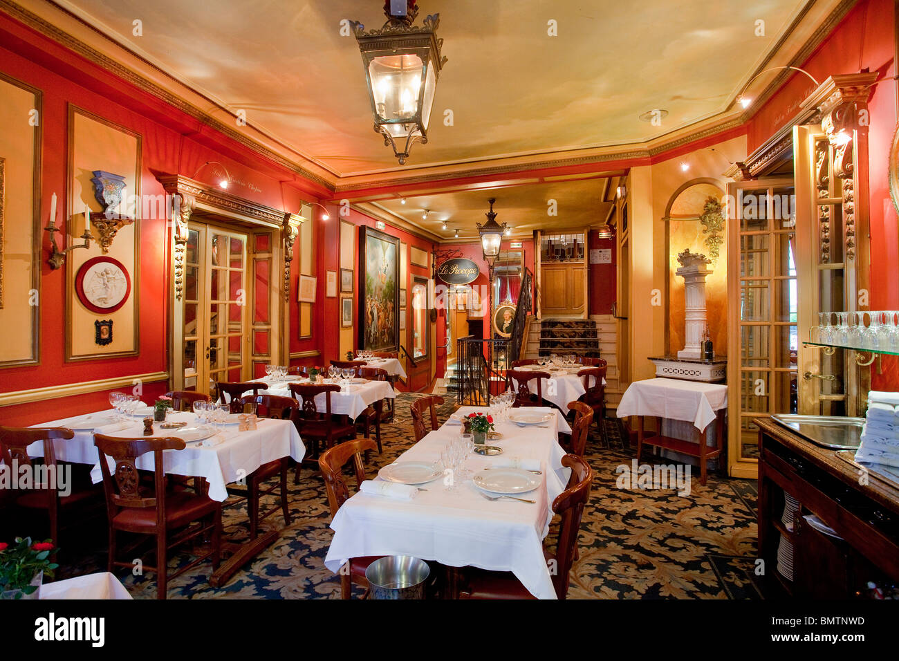 Paris le procope restaurant Banque de photographies et d’images à haute ...