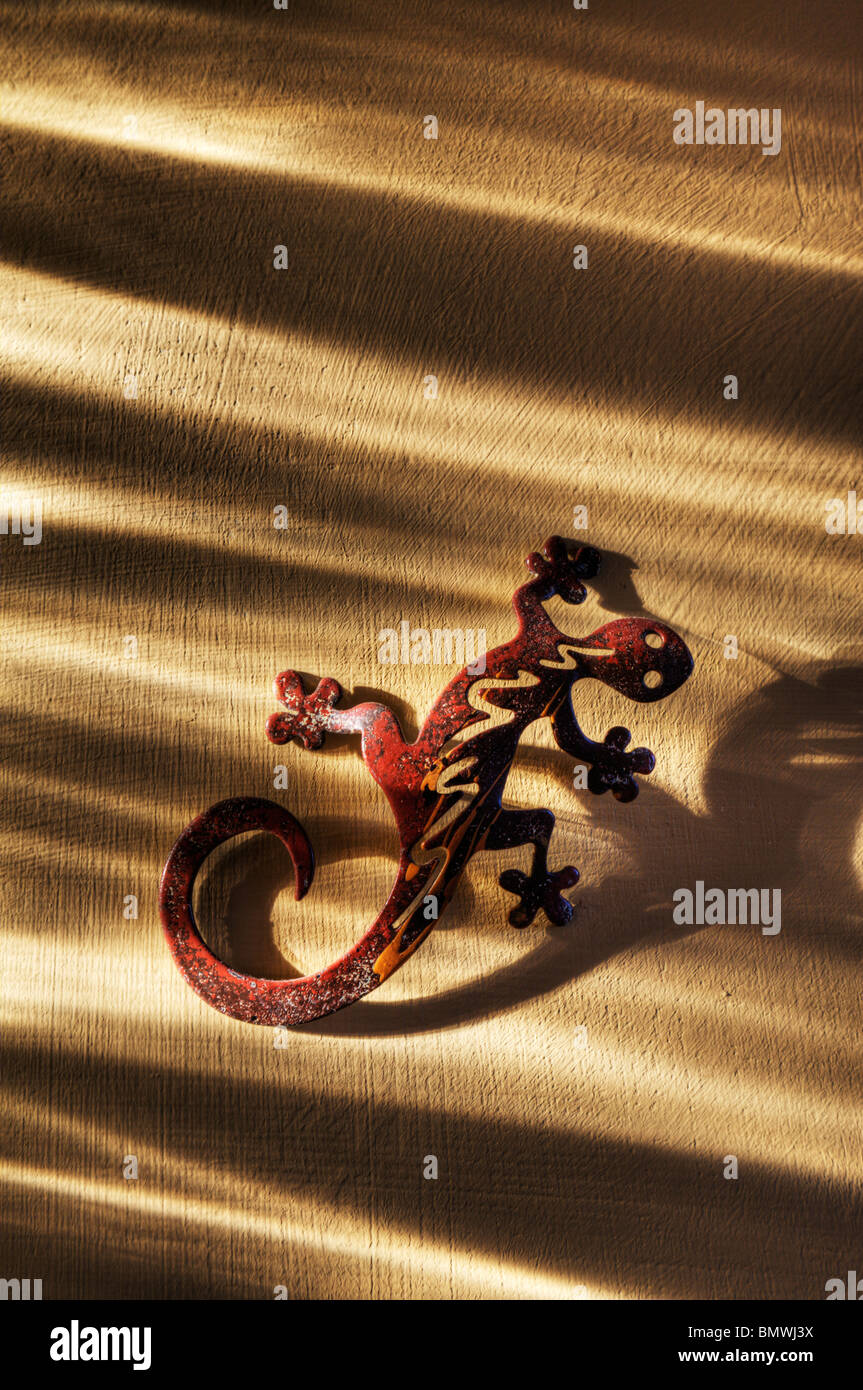 Symbolic gecko lizard symbol Banque de photographies et d’images à ...