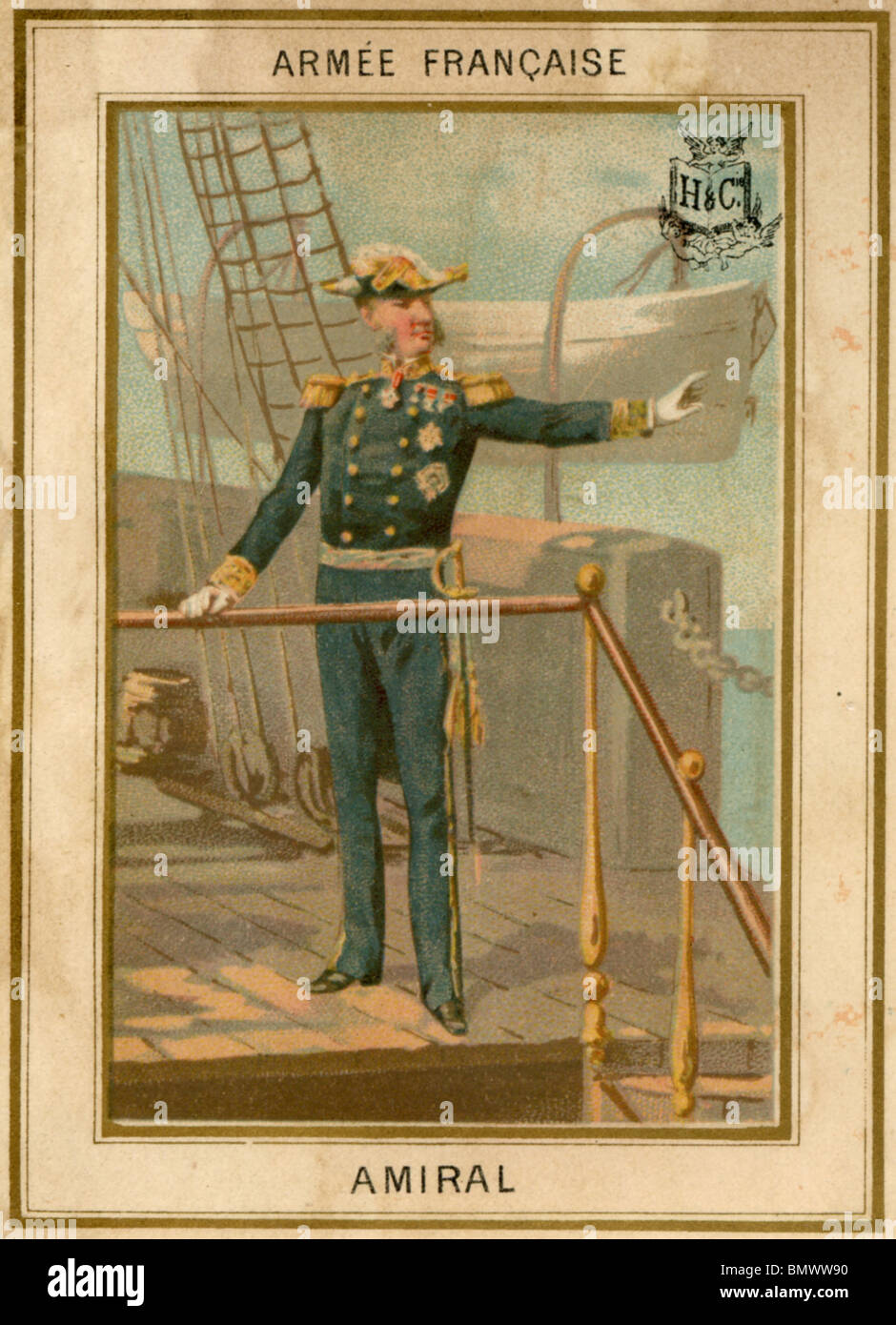Amiral De La Marine Française Banque d'image et photos - Alamy