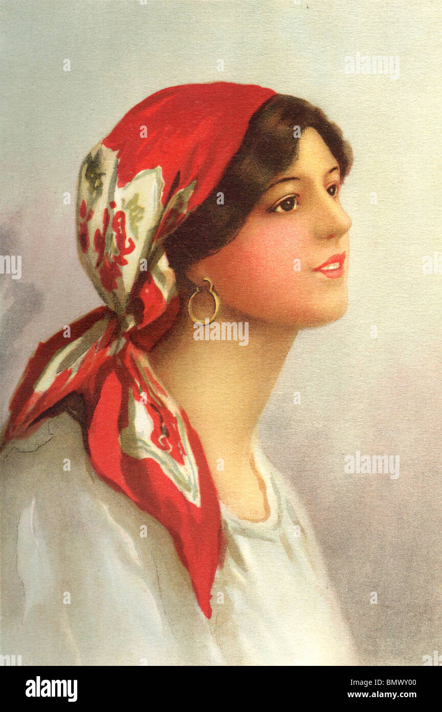 Portrait Femme Italienne Banque De Photographies Et Dimages à Haute