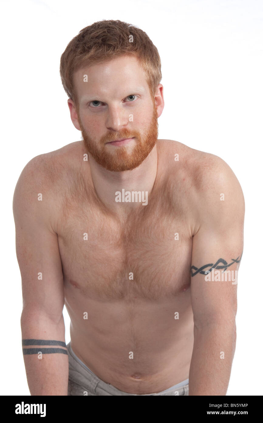 Homme aux cheveux roux Banque de photographies et d’images à haute ...