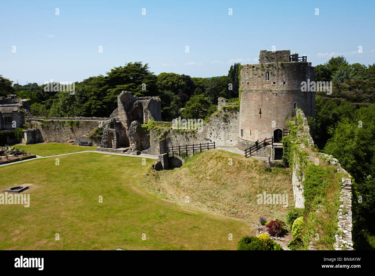 Caldicot castle Banque de photographies et d’images à haute résolution ...
