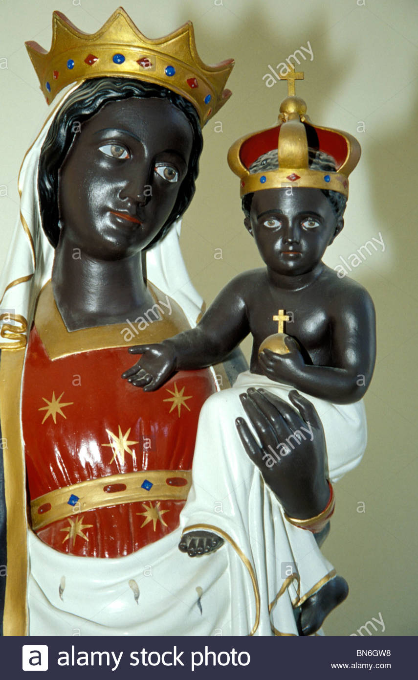 Mary Vierge Noir Banque d'image et photos - Alamy