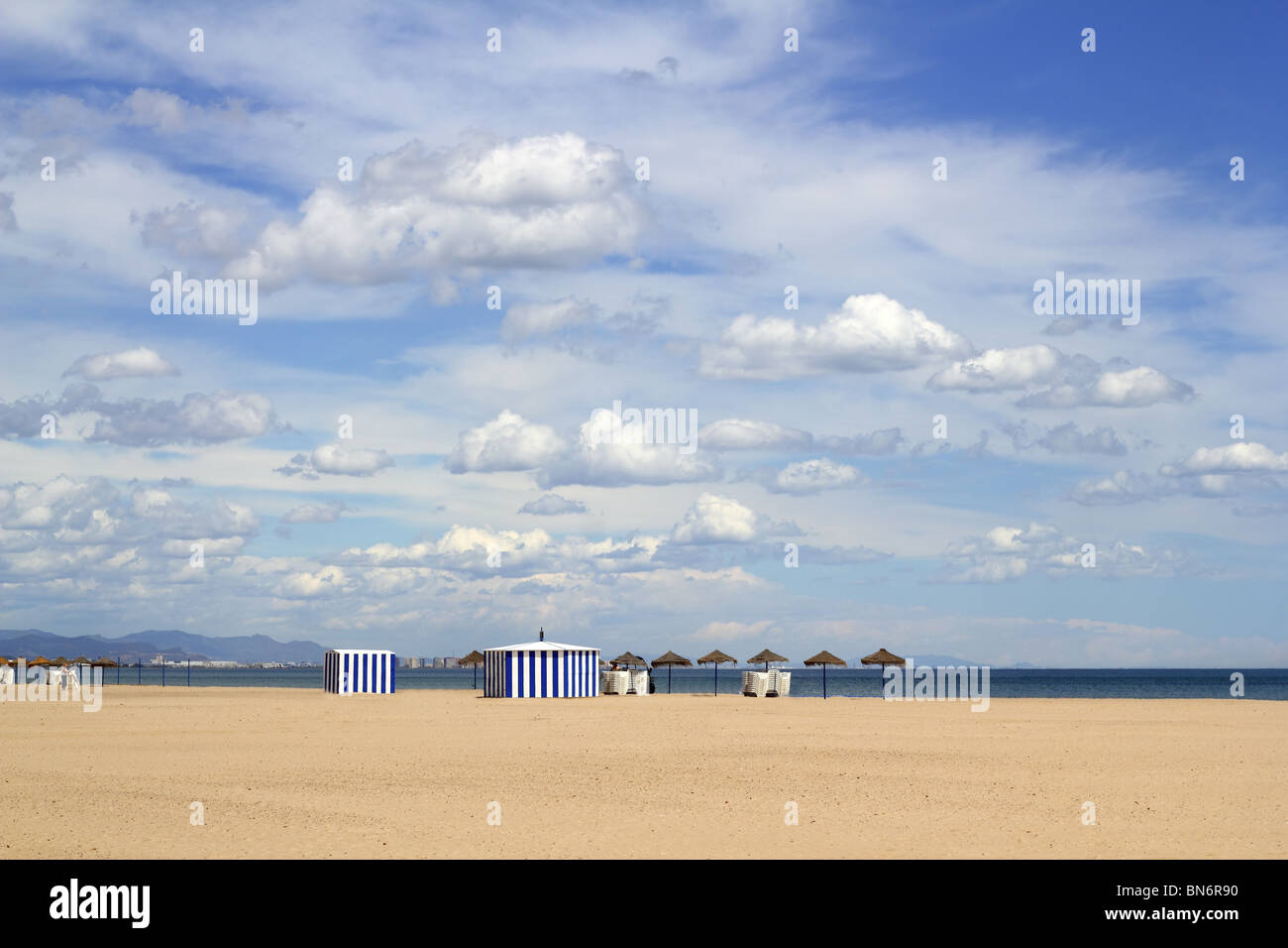 Plage de valencia Banque de photographies et d’images à haute ...