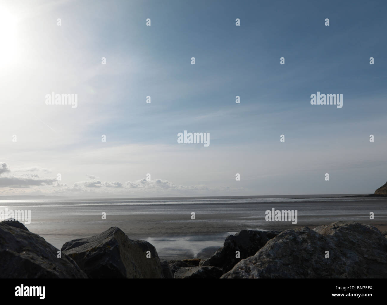Plage mer et ciel Banque de photographies et d’images à haute ...