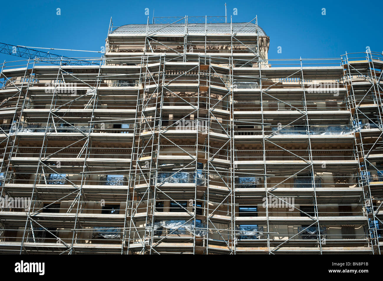 Scaffold scaffolding Banque de photographies et d’images à haute ...