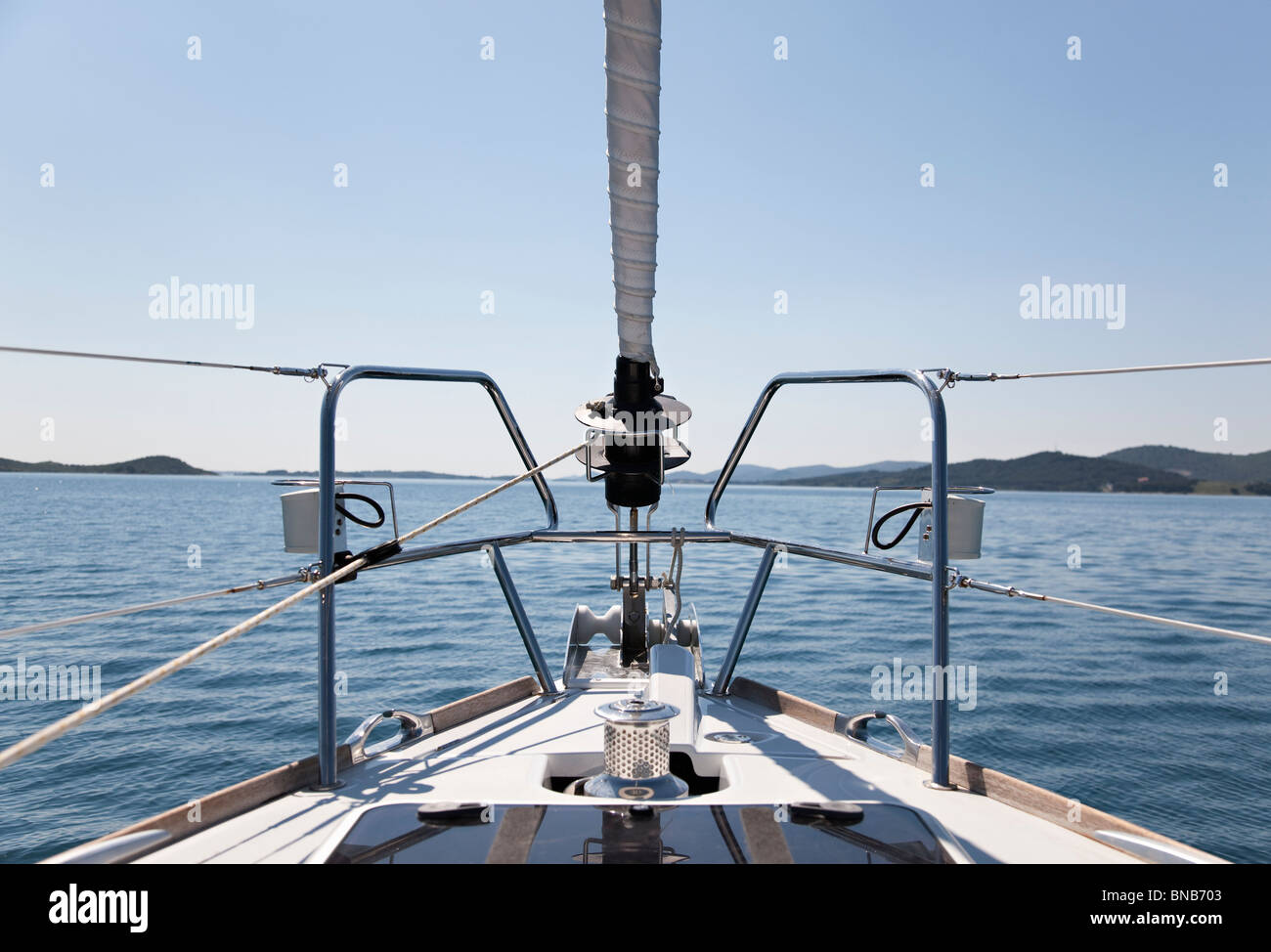 Proue yacht Banque de photographies et d’images à haute résolution - Alamy